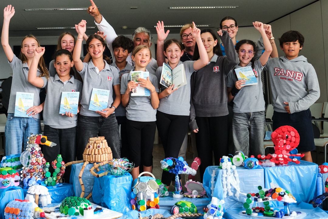 “Bouchons-nous pour la mer”: expo of recycled art by FANB pupils at ...